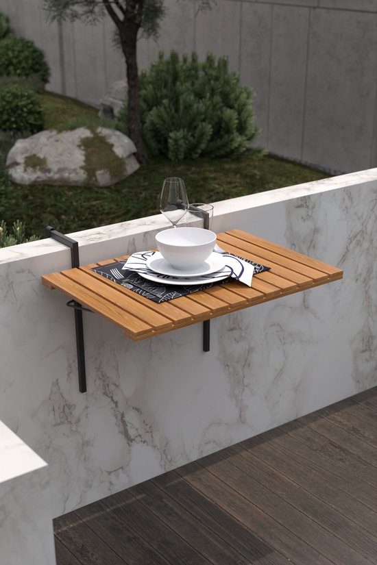 Folding Balcony Table - Hanging Folding Table - Balcony Table ...