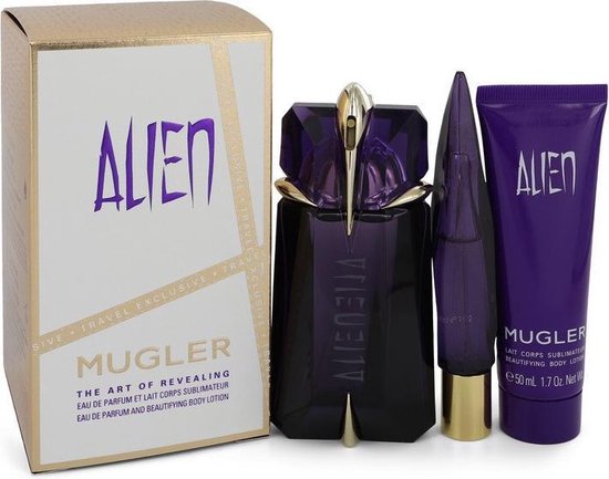 Thierry Mugler - Alien EDP 60 ml Set, EDP 10 ml Miniature + 50 ml ...